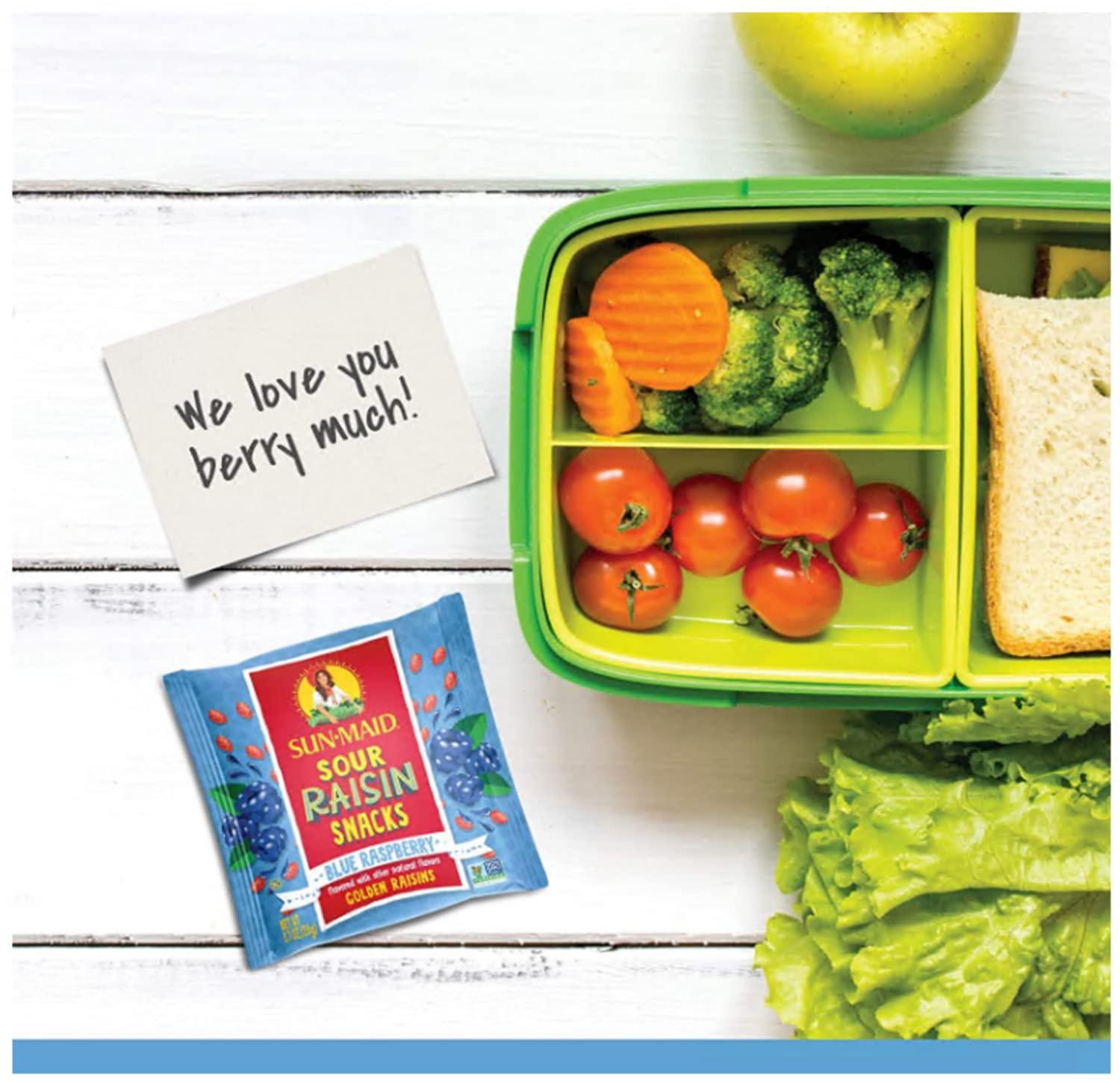 blue raspberry fruit snacks