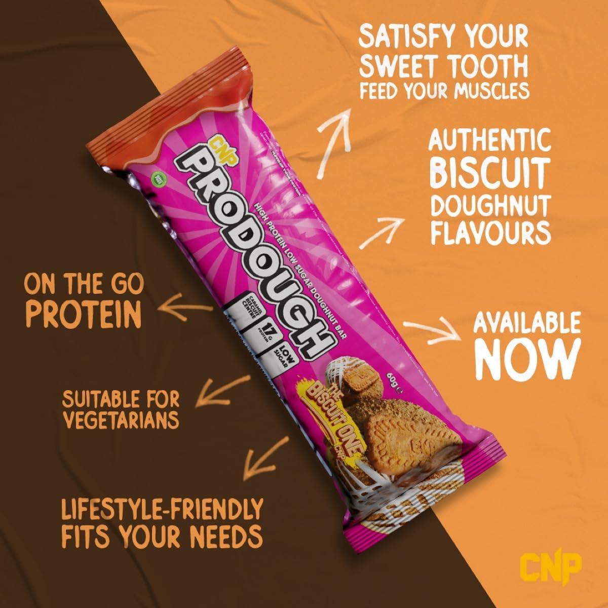 CNP Professional Prodough Milk Protein Bars - 17g Protein, Soft Centre ...