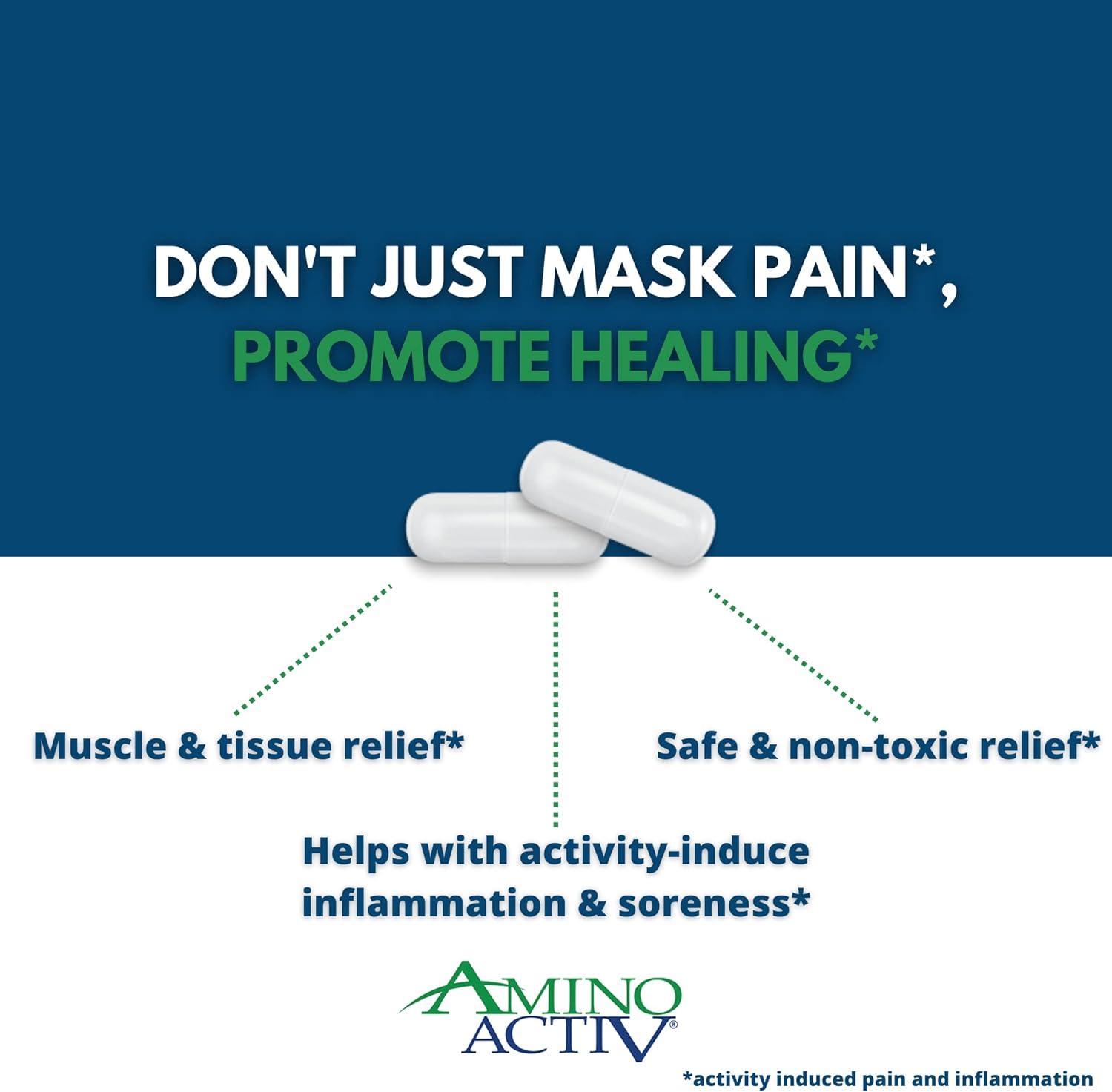 Amino Activ Fast Holistic Pain & Inflammation Support - 60 Capsules ...