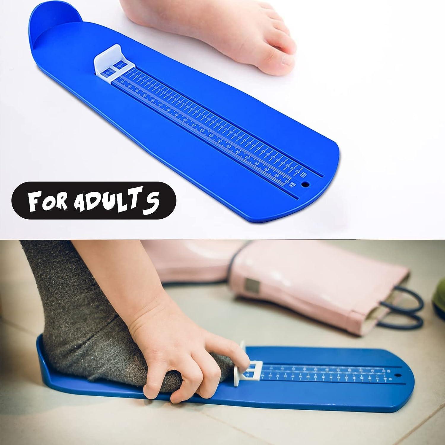 Foot Measurement Device for Adults and Kids - Shoe Size Measuring Tool ...