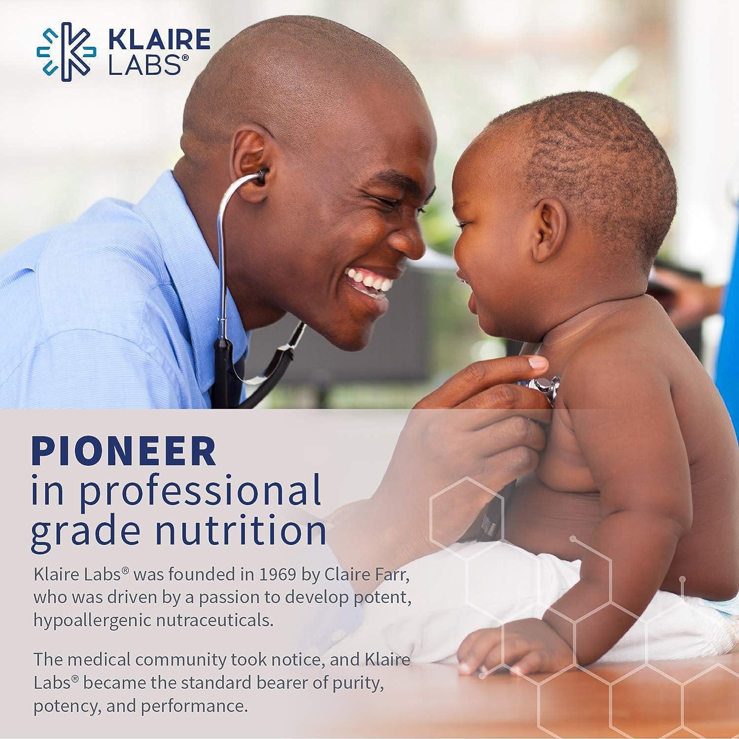 Klaire Labs LDA Multi-Vitamin - High Potency Hypoallergenic ...