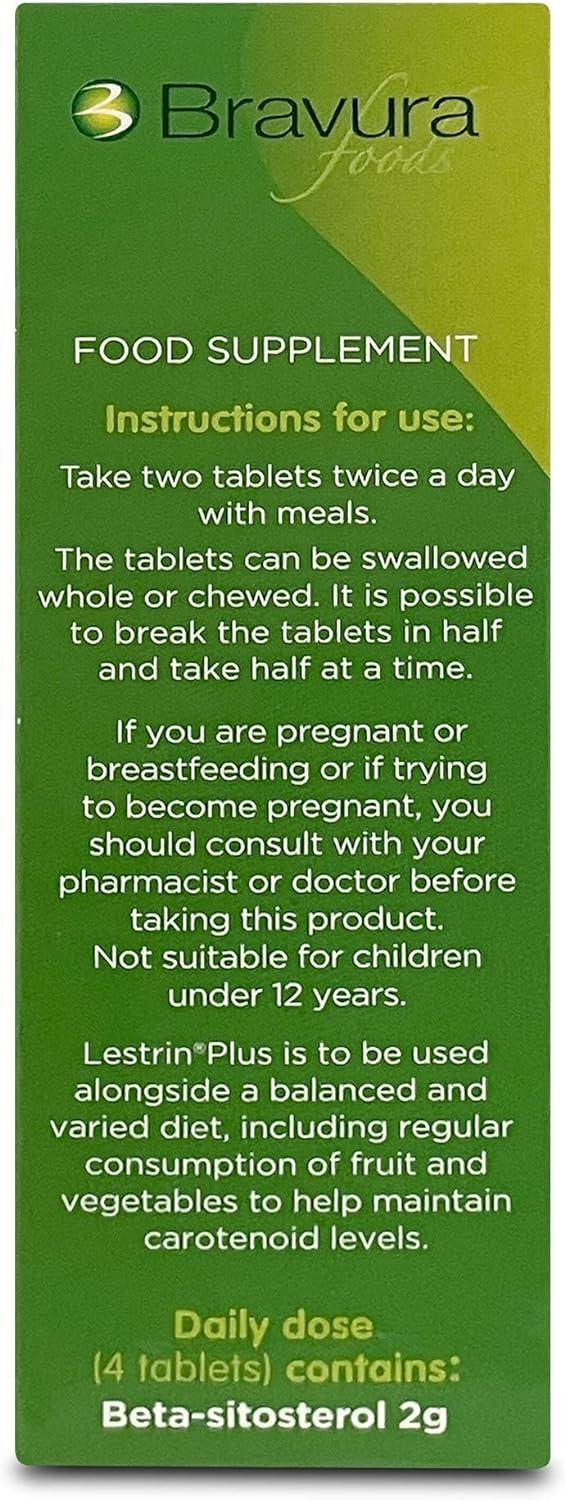 Lestrin Plus 60 Tablets - Vanilla Flavour Food Supplement with Plant ...