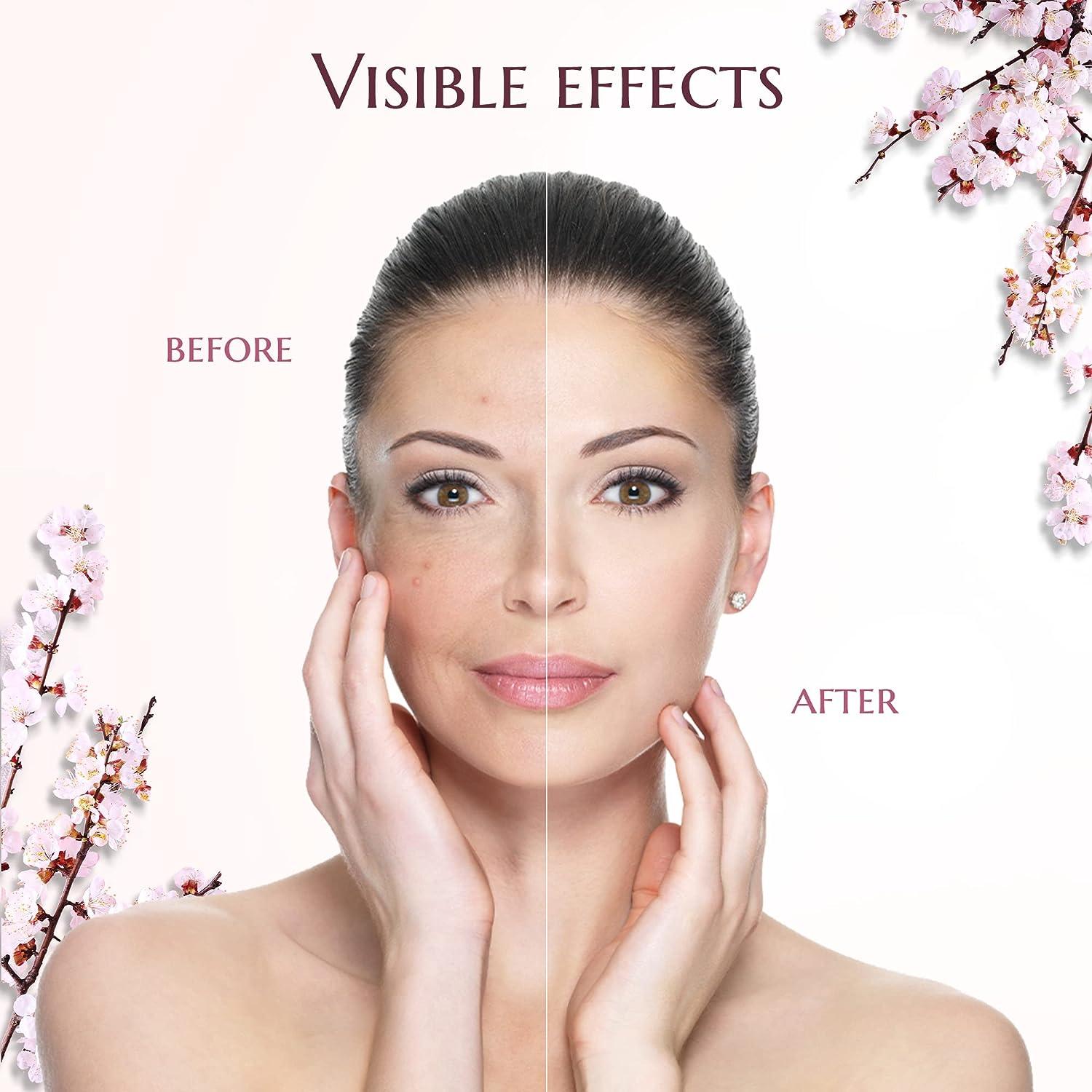 Rose Quartz Face Roller Set with Gua Sha and Jade Eye Roller - Facial ...