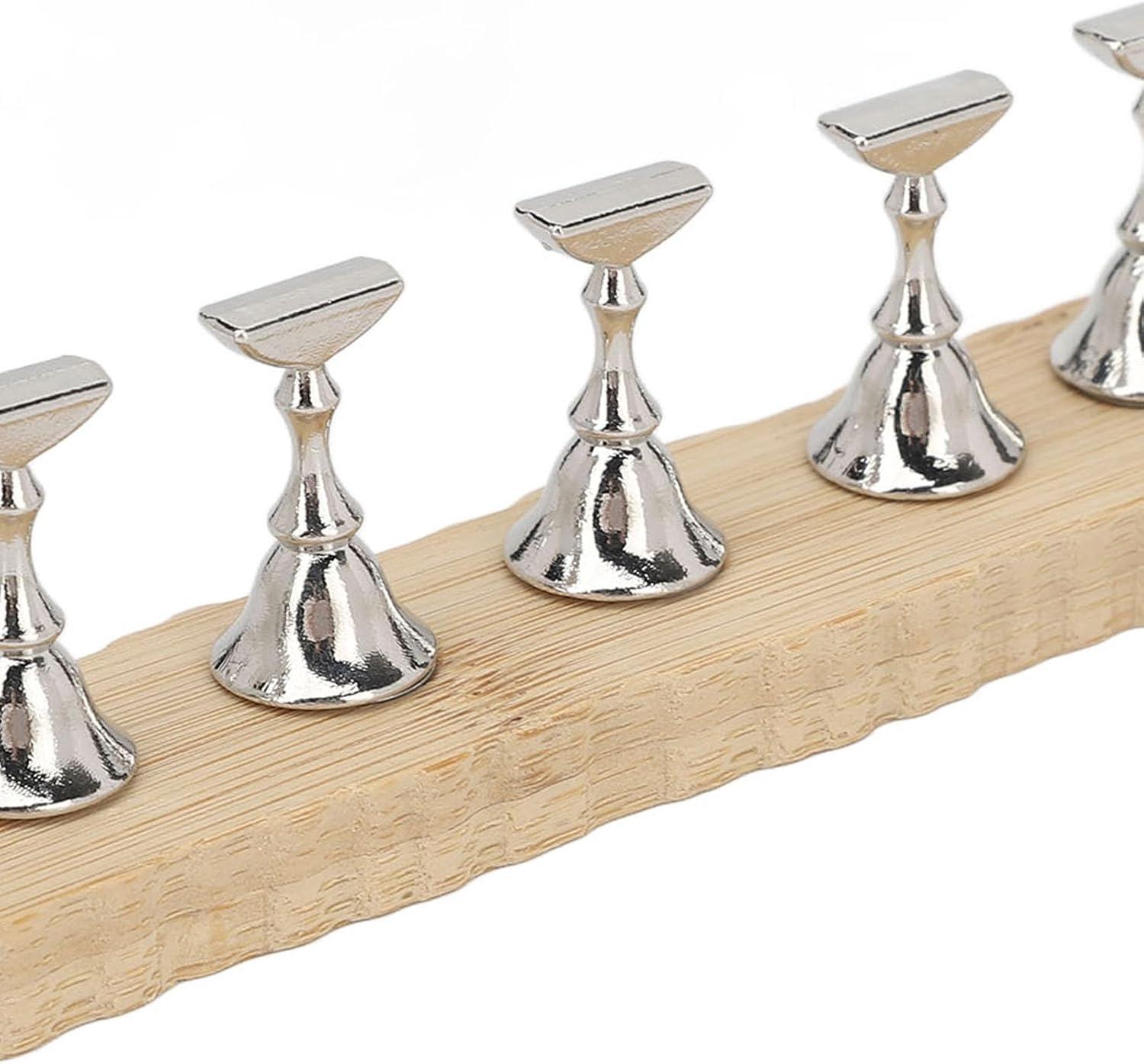 Nail Stand for Press On Nails Display Nail Practice Stand Wave Edge ...