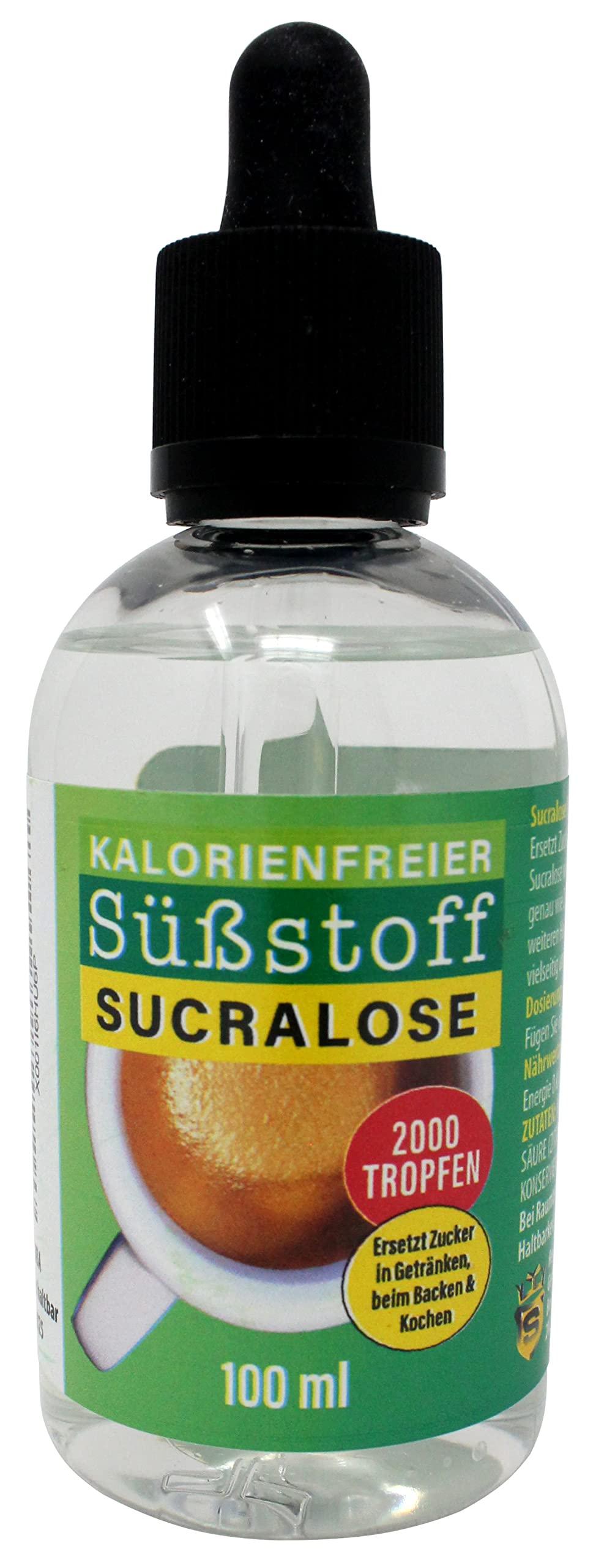 100 ml Sucralose Liquid Sweetener - Calorie-Free Sugar Substitute ...