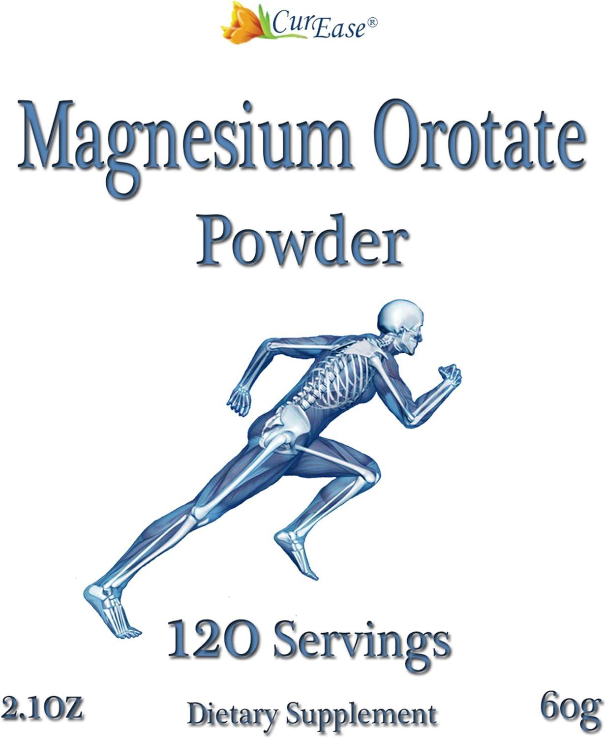 Premium Magnesium Orotate Powder 500mg - 120 Servings | Buy Now with ...