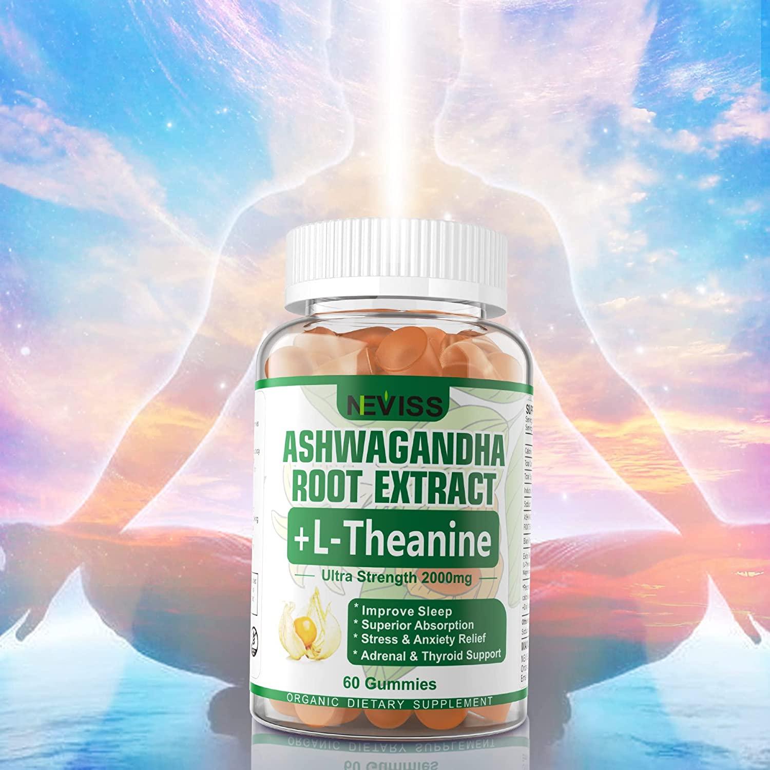 Ashwagandha Gummies 2000mg with Proprietary Blend for Relaxation ...