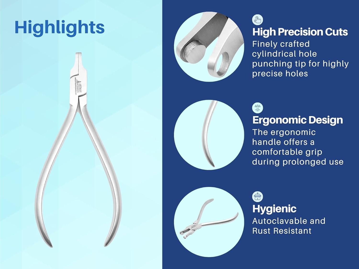 Orthodontic Dental Aligner Plier for Invisalign - Mini Dot Dimple ...