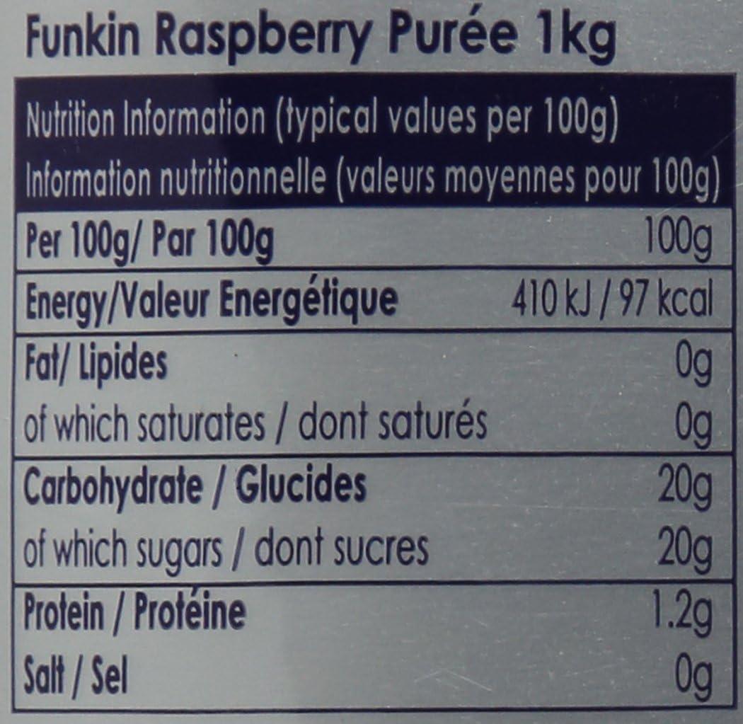 Funkin Pro Raspberry Fruit Puree 1kg - Premium Quality for Cocktails ...