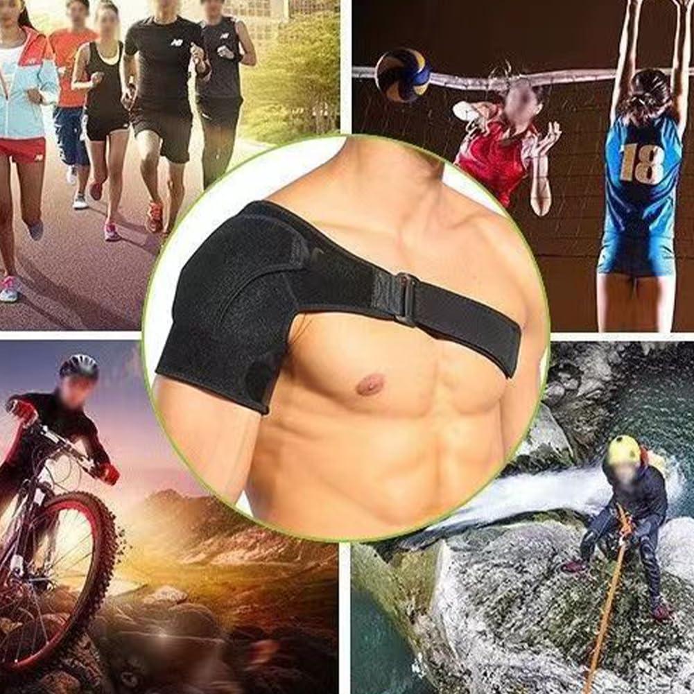 Adjustable Neoprene Shoulder Support Bandage for Men & Women - Perfect ...