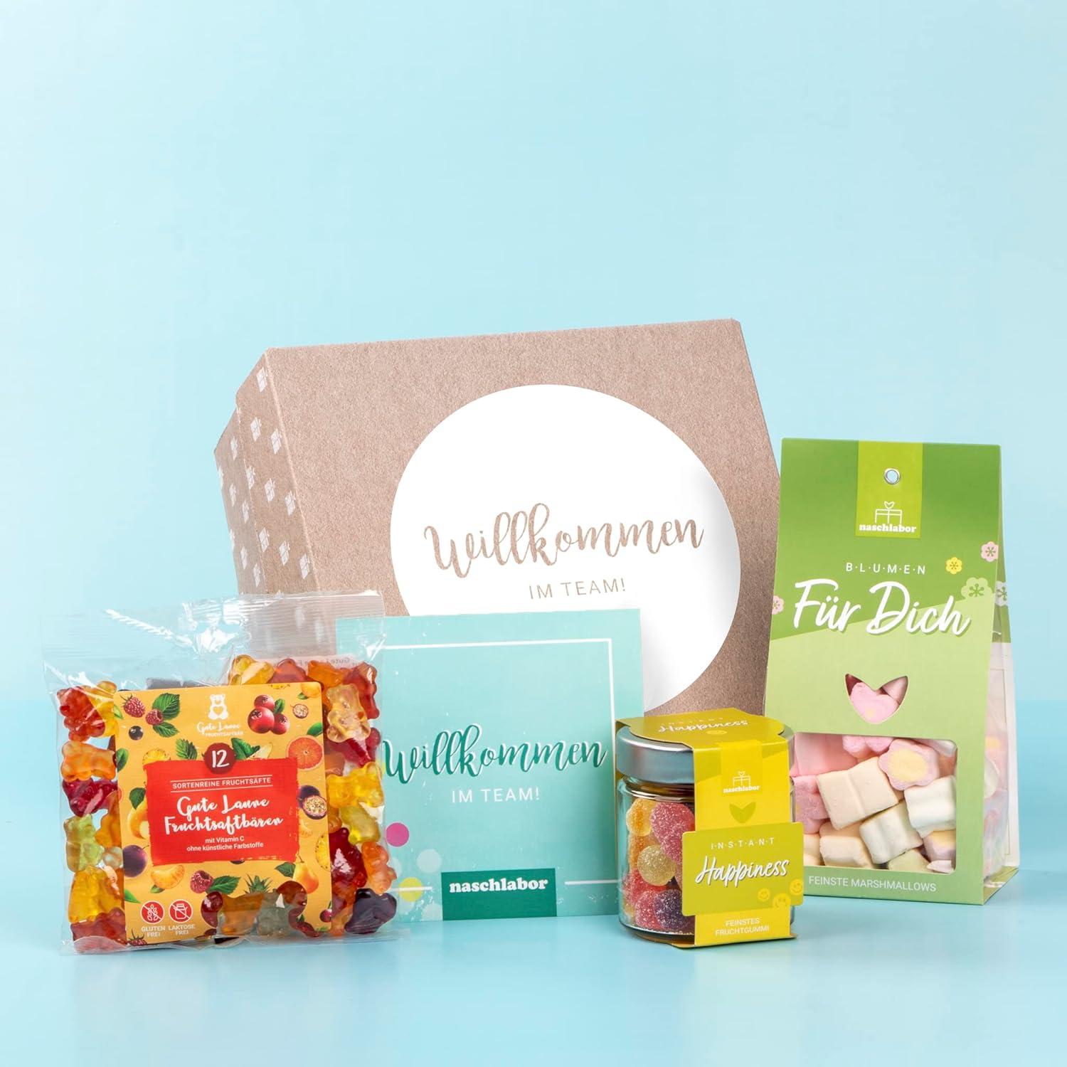 Naschlabor Onboarding Gift Box | Perfect Welcome Gift for New Employees ...