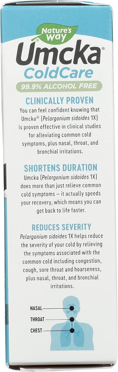 Natures Way Umcka Cold Care 1 Fl. Oz - Natural Relief for Cold Symptoms ...