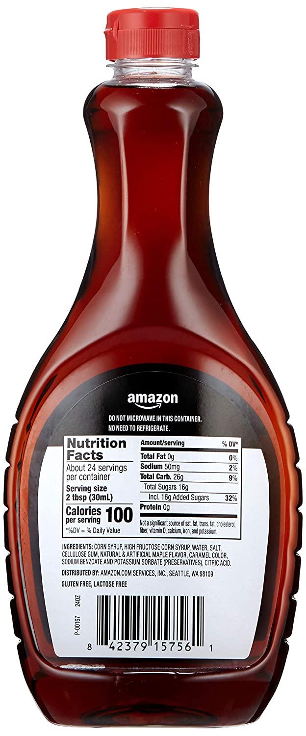 Happy Belly Pancake Syrup Original Flavor - 24 Fl Oz (Pack of 1) | Buy ...