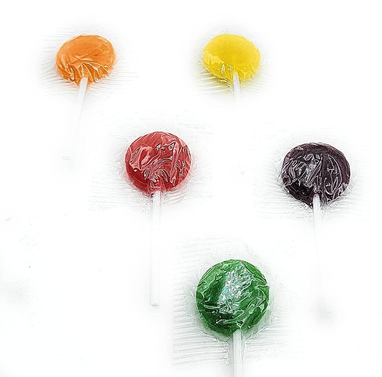 SWEETSOME Assorted Fruit Flavor Lollipops - 5 Fruity Flavors Hard Candy ...