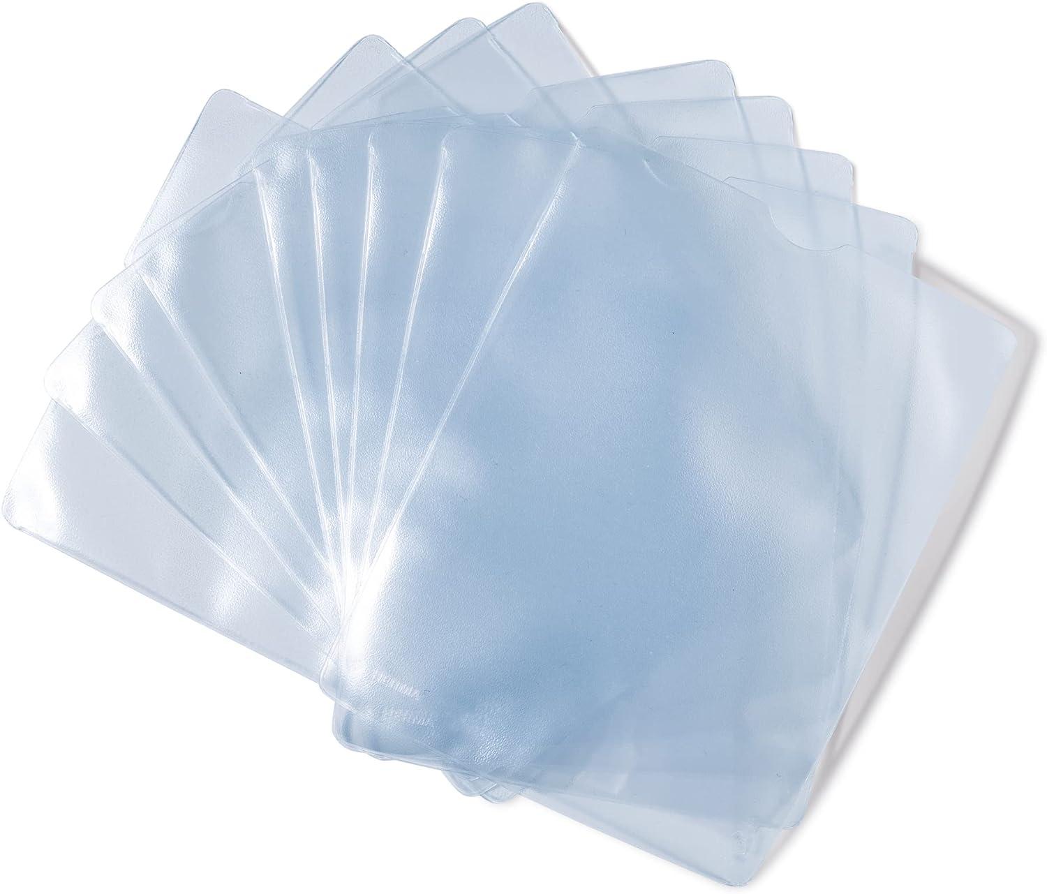 Herma 1332 Transparent ID Cover - 10 pcs Vaccination Pass Case Protect ...