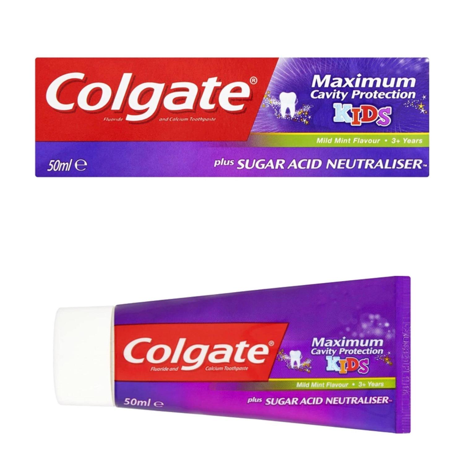 Colgate Maximum Cavity Protection + Sugar Acid Neutraliser Mild Mint ...