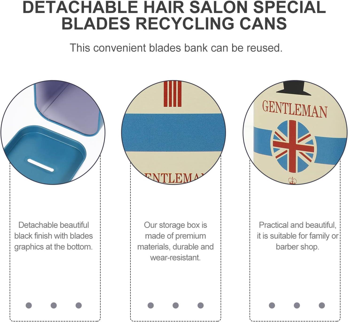 Fomiyes Razor Blades Dispenser | Safety Razor Storage Case ...