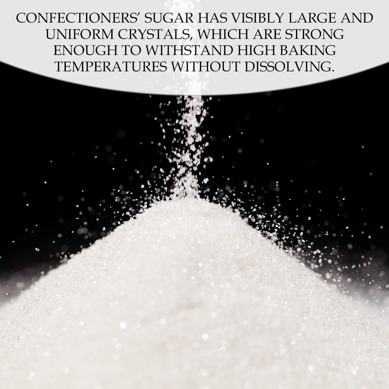 The Spice Lab Confectioners Sugar - Extra Coarse Sugar - 1 Pound - Con ...