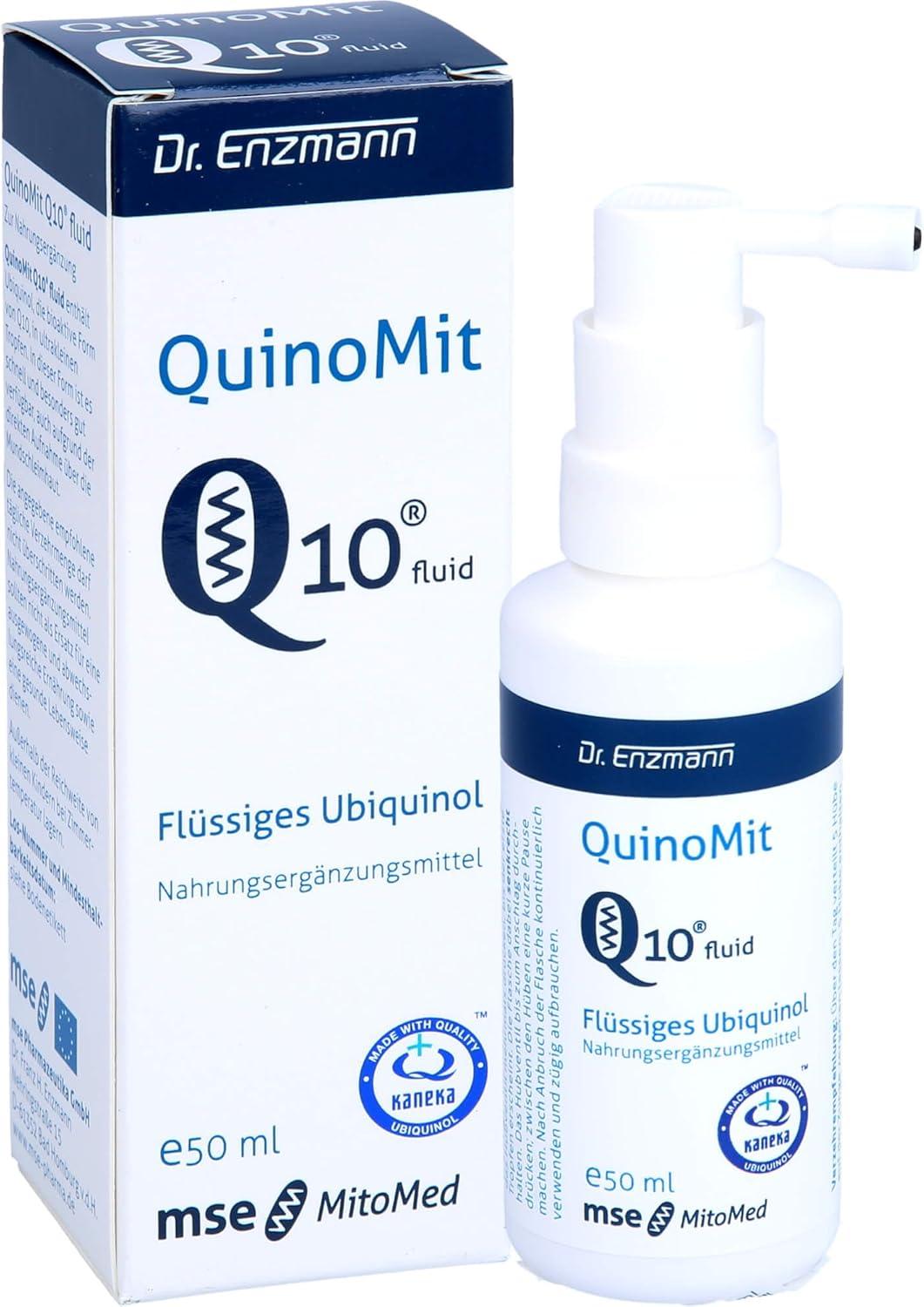 Quinomit Q10 Fluid Drops 50ml - Premium Anti-Aging Supplement for ...