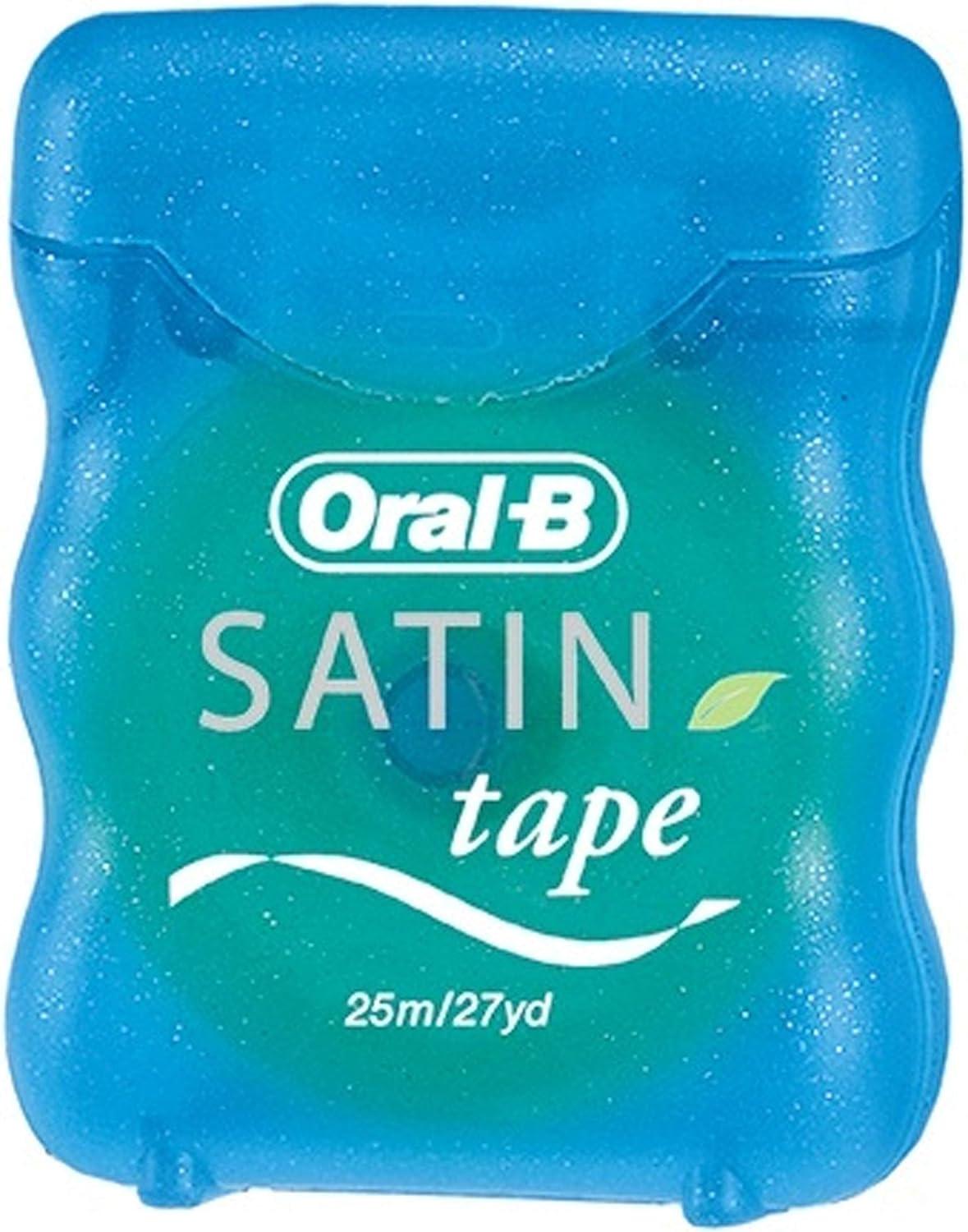 Oral-B Satin Tape Mint Dental Floss 25m - Pack of 12 Units | Buy Now ...