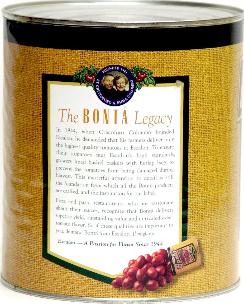 Bonta Pizza Sauce with Basil 6lb 11oz No. 10 Can - Authentic Italian ...