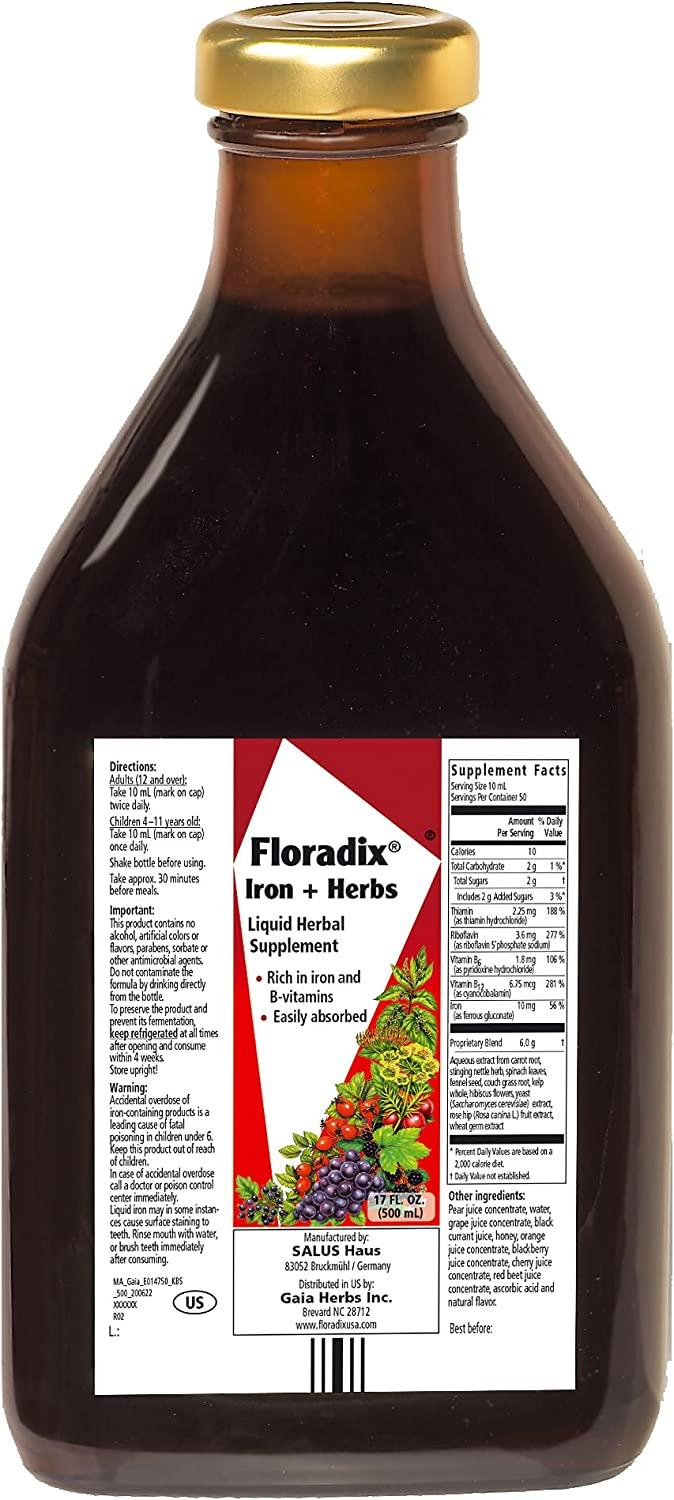 Liquid Iron Supplements