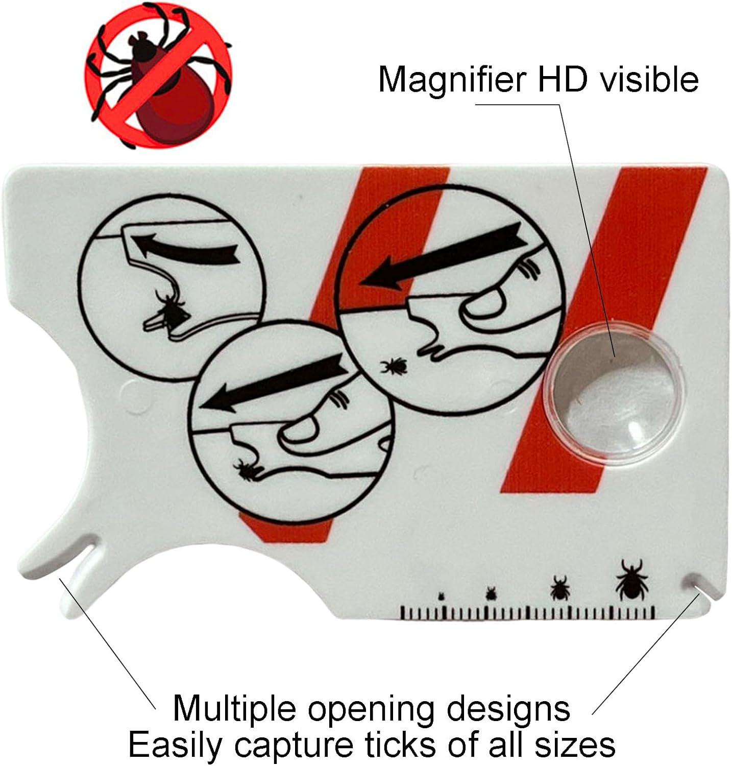 IZyufan Tick Card - Tick Scale with Magnifying Glass for Quick Tick ...