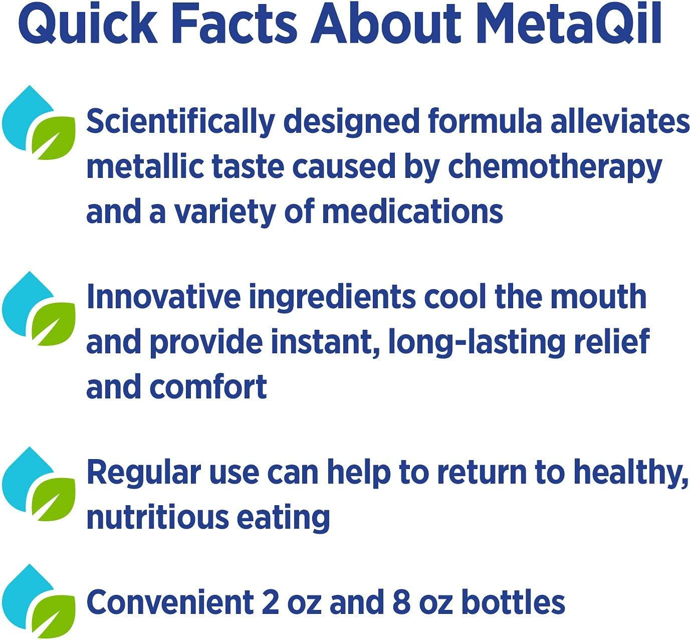 MetaQil Oral Rinse - Natural Solution for Metallic & Bitter Taste ...
