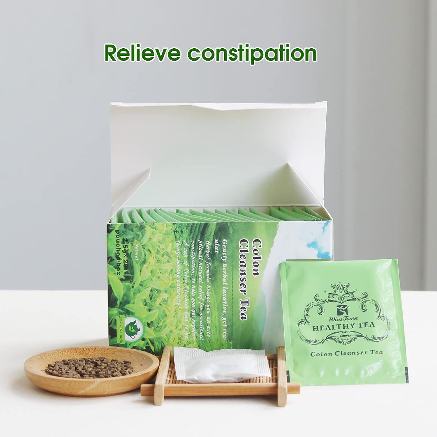 Wins Town Colon Cleanser Tea Herbal Laxative Tea Relieve Constipation ...