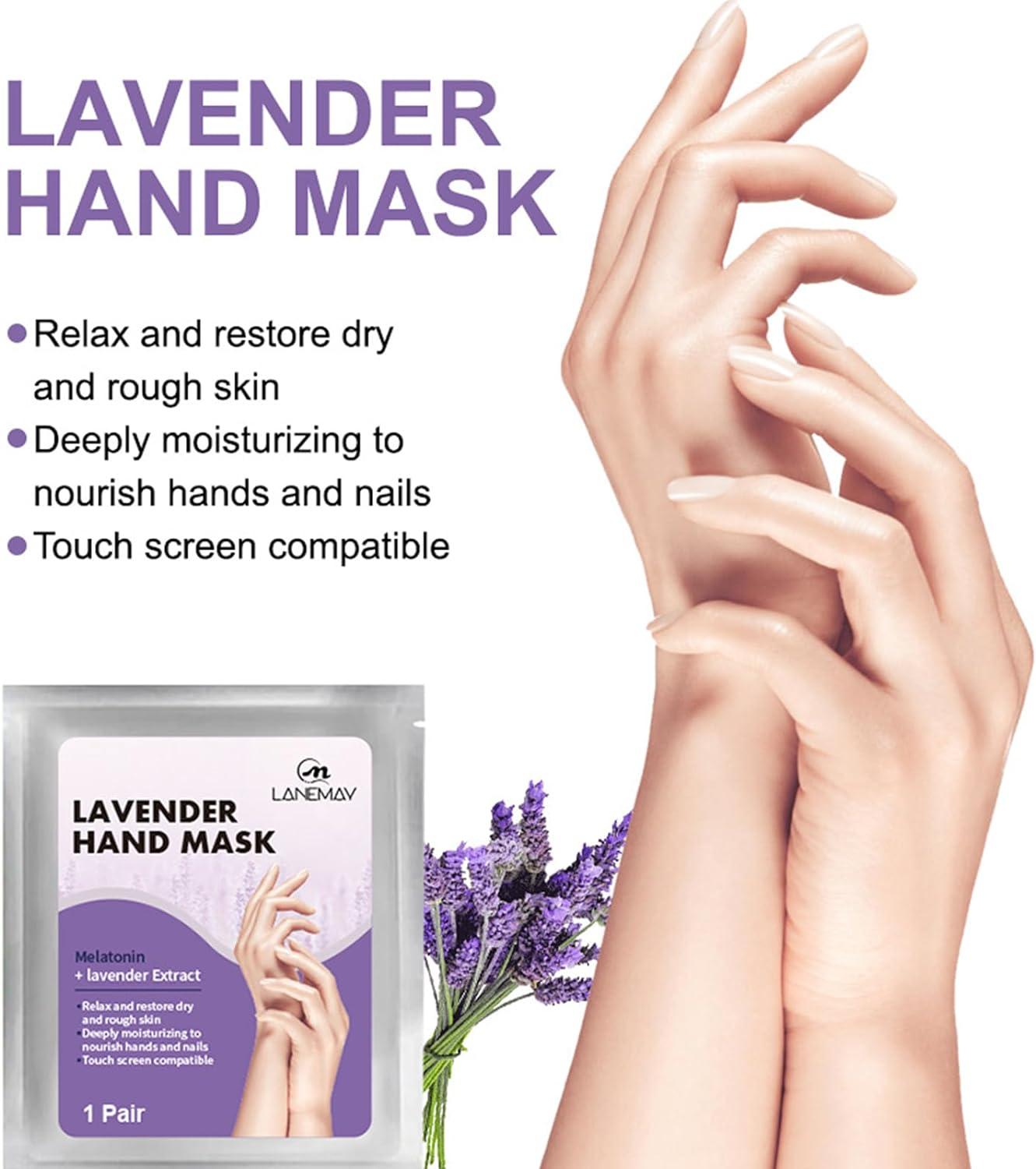 Hand Spa Mask 5 Pairs - Intense Moisturizing Hand Gloves for Dry ...