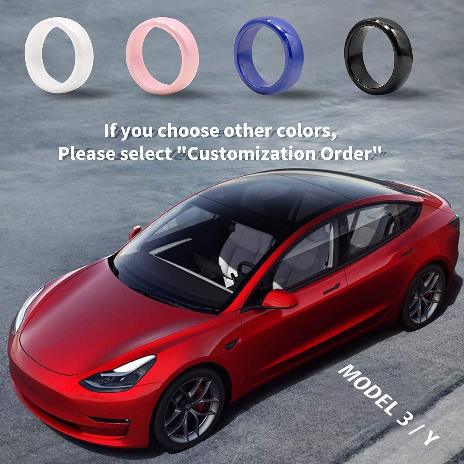 COLMO Tesla Smart Ring - Model Y Key Fob Replacement - RFID Ceramic ...
