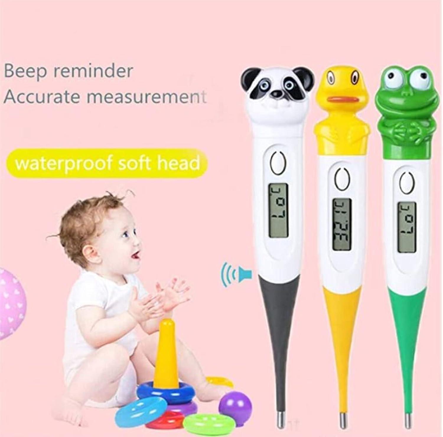 TradeProvider Cute Cartoon Animal Digital Thermometer for Babies, Kids ...