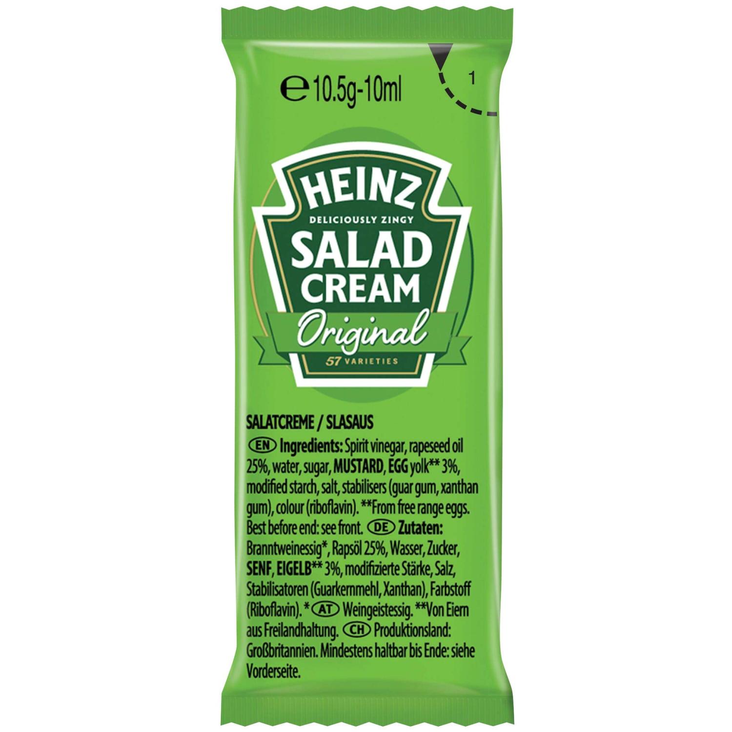 Heinz Salad Cream Sachets - 200x | Buy Now with Express International ...