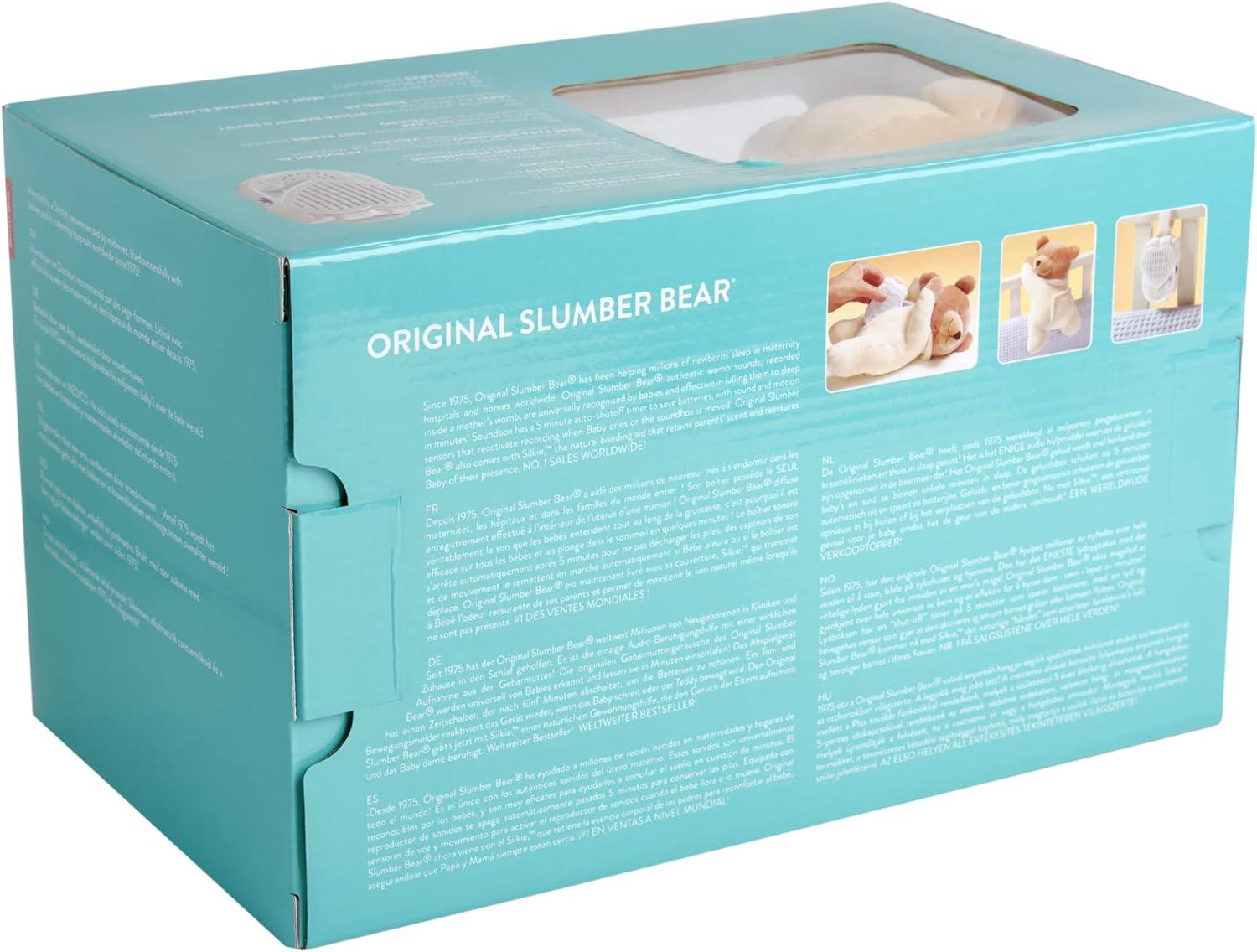 Prince Lionheart Slumber Bear with Silkie| Sleep Aid | Soothing Womb ...