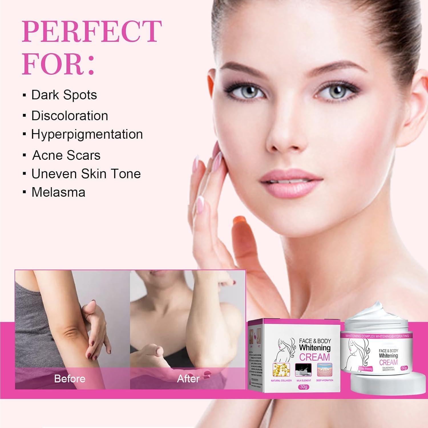 skin bleaching permanent