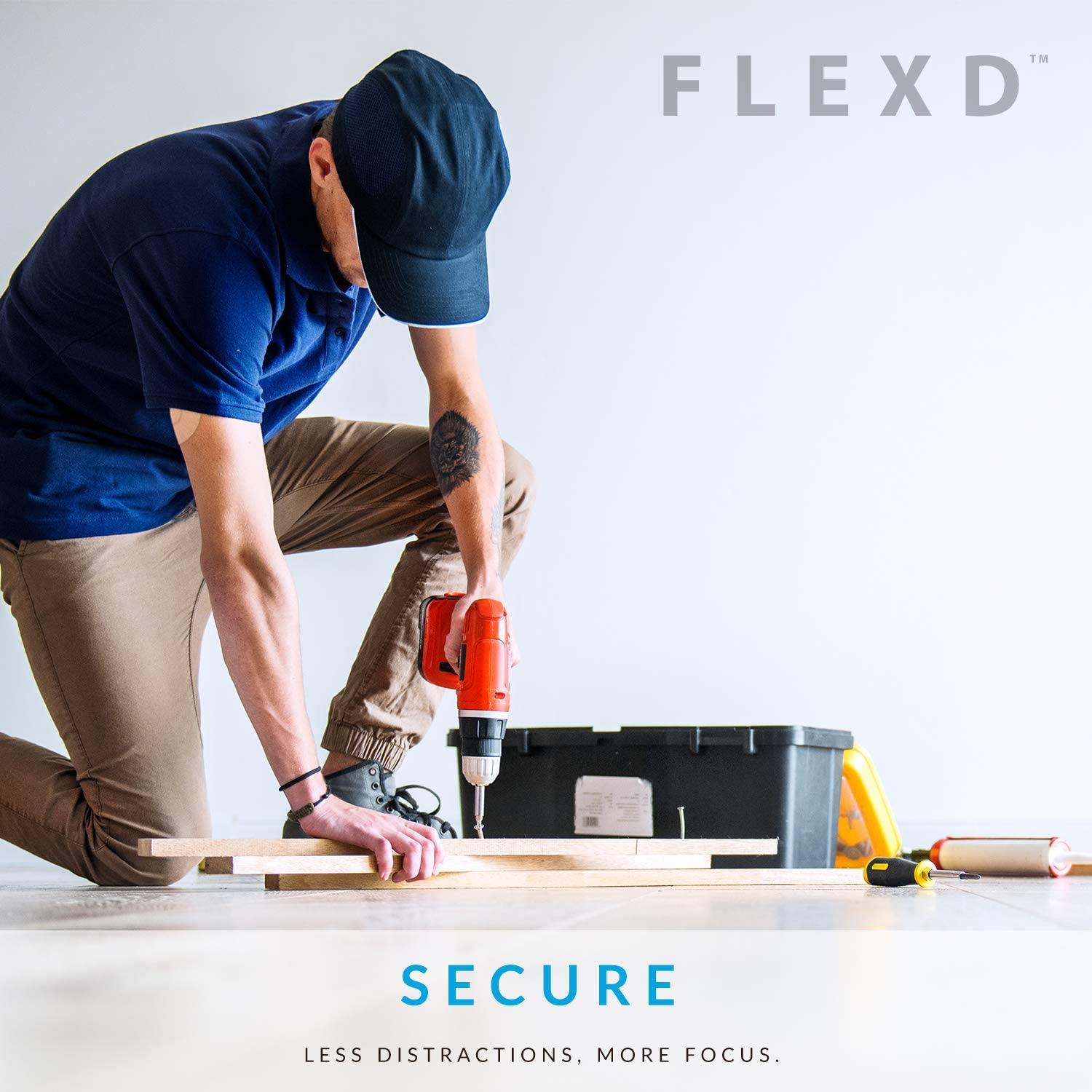Flexd Libre Adhesive Patches (25-Pack) - Waterproof CGM Protection Tape ...