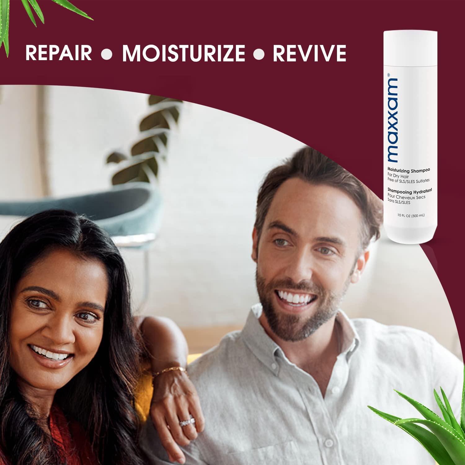 Maxxam Moisturizing Shampoo for Color Treated Hair - Sulfate Free with ...