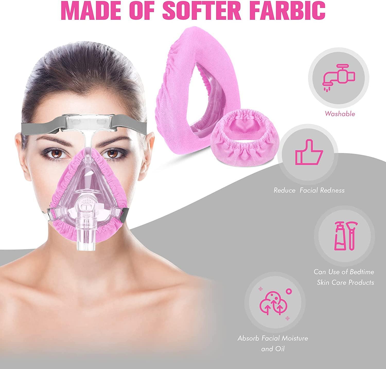 5 Pack Reusable Mask Liners - Reduces Air Leaks and Blisters - Washable ...
