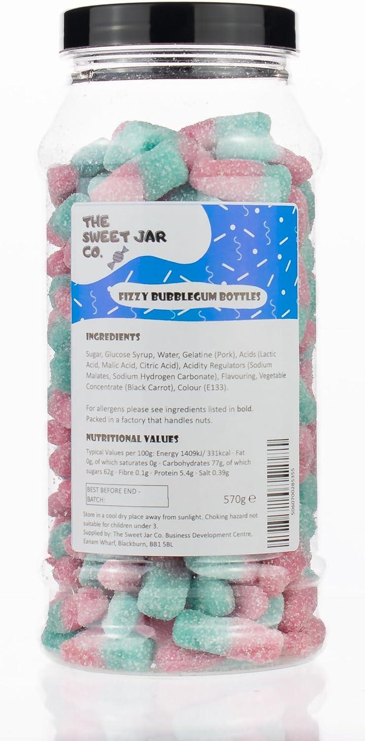 Fizzy Bubblegum Bottles by The Sweet Jar Co. Fizzy Bubblegum Bottles 1 ...