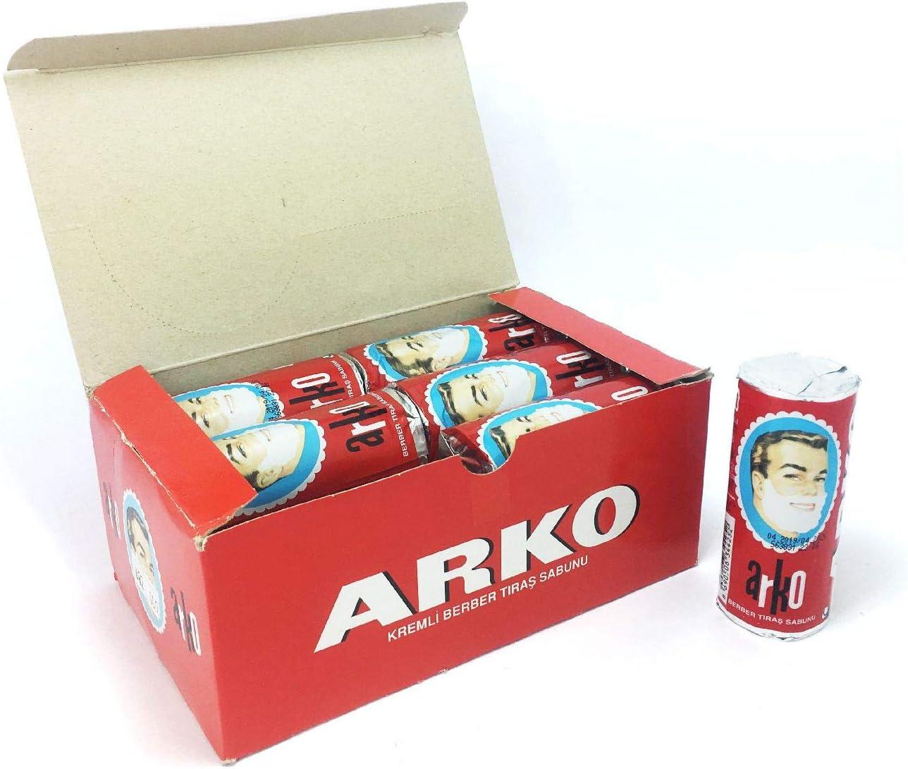 Arko EVYAP Shaving Cream Soap 900 Grams 12 Pieces