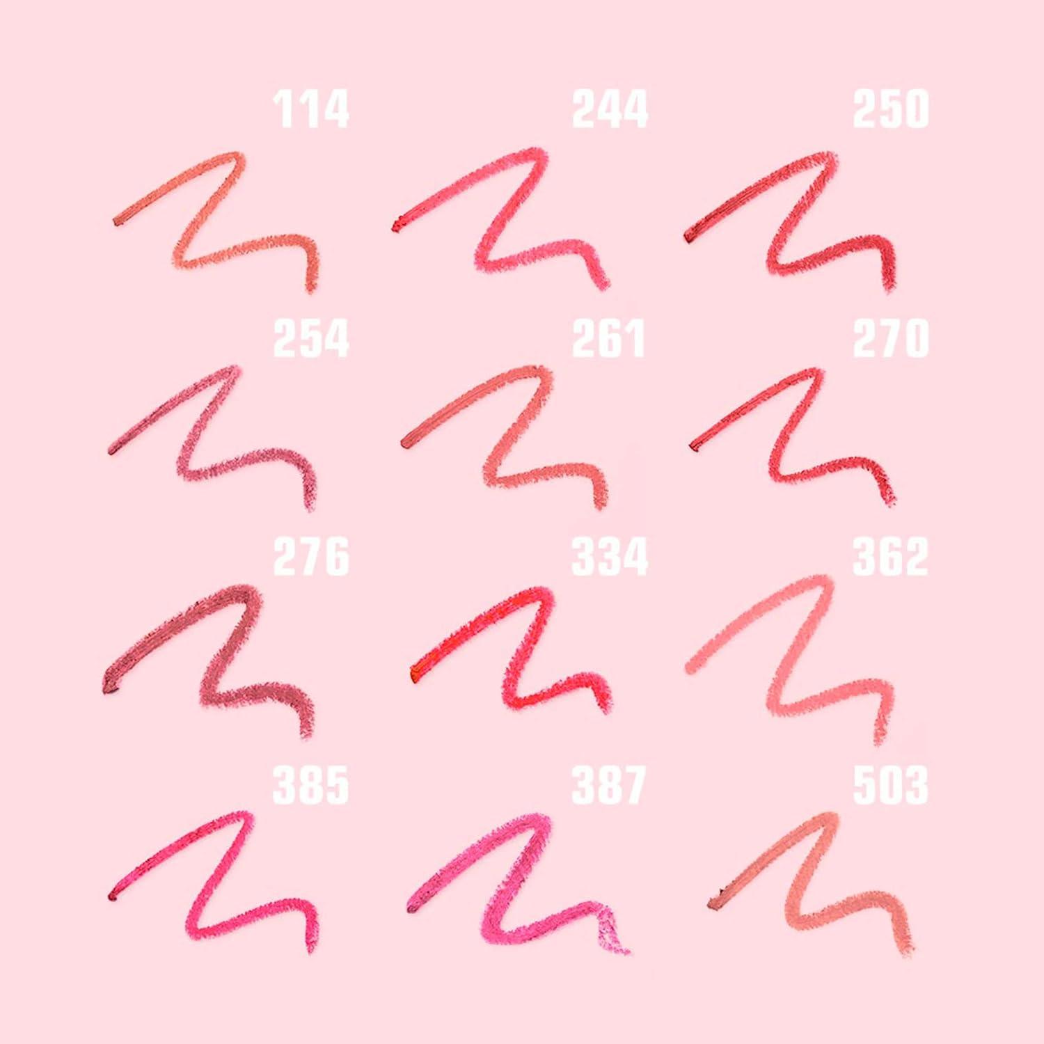 3INA MAKEUP Automatic Lip Pencil 387 - Purple Lip Liner - Longwearing ...