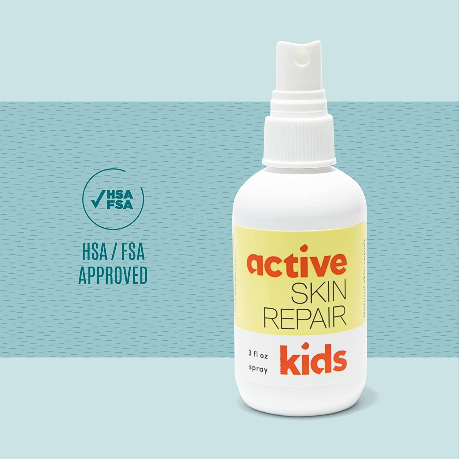 Active Skin Repair Kids First Aid Spray - Non-Toxic & Natural ...