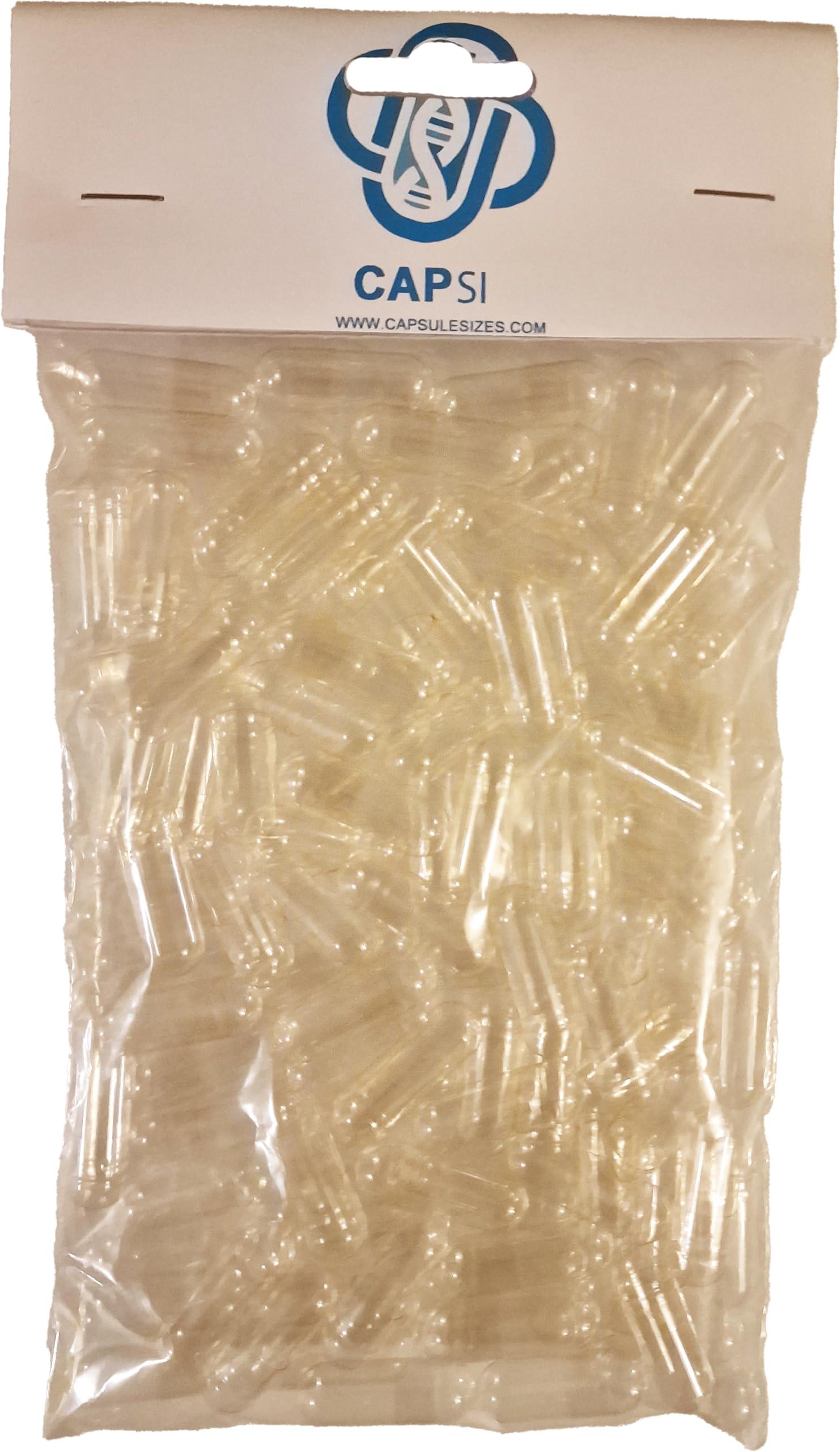 100 Count Size 000 Clear Empty Gelatin Capsules - Clear/Clear | Buy Now ...