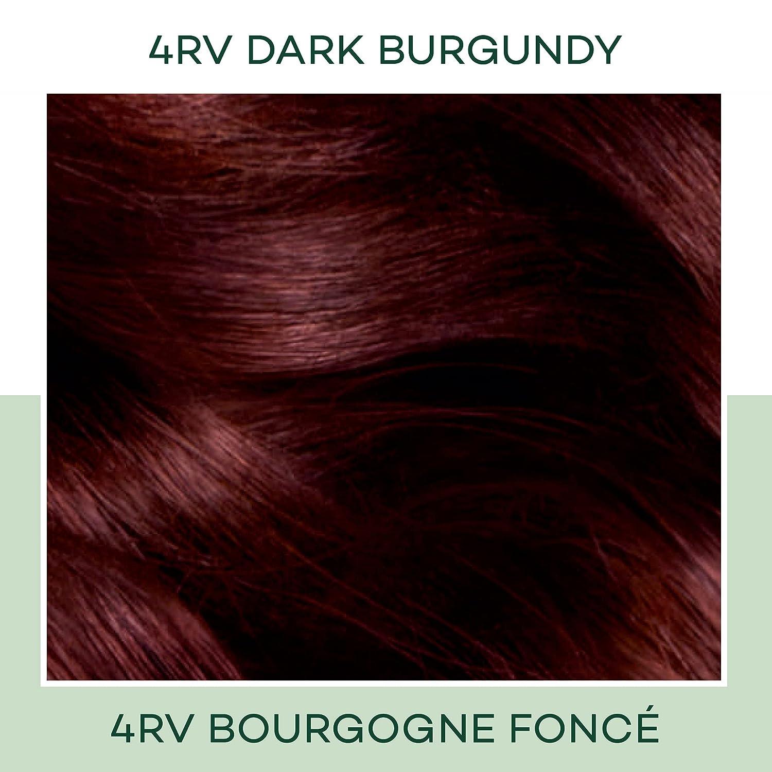 Clairol Natural Instincts Demi-Permanent Hair Dye 4RV Dark Burgundy - 5.85 Fl Oz (Pack of 1 ...