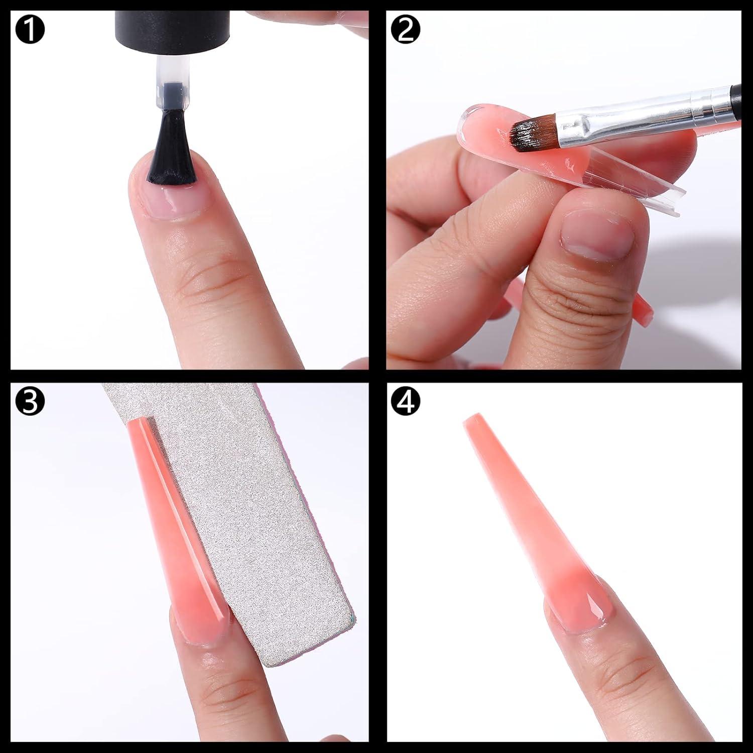 BNG Nail Shapes Set - 120 Dual Shape Tips for Professional Nail ...