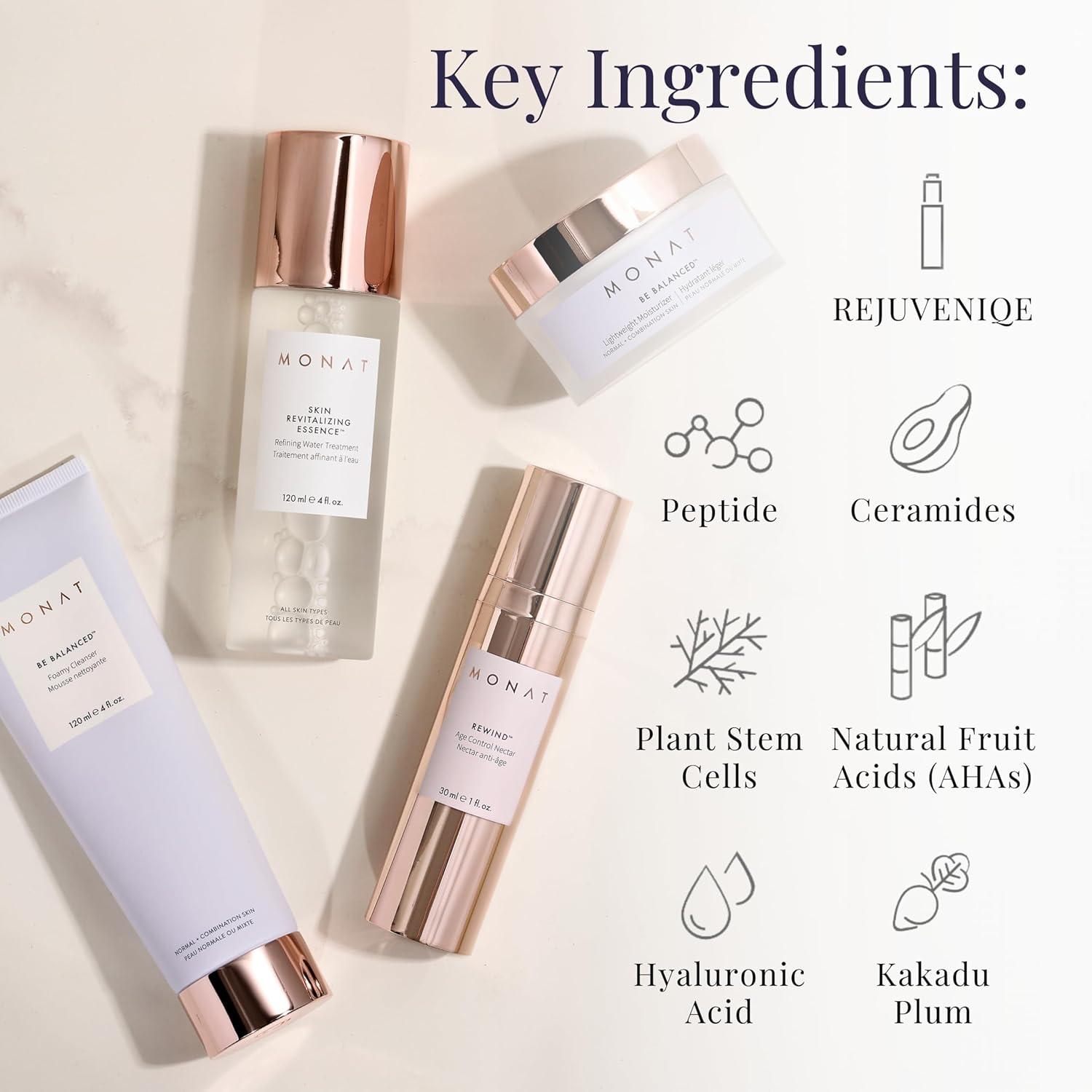 Monat BE BALANCED System for Normal & Combination Skin - Brighten ...