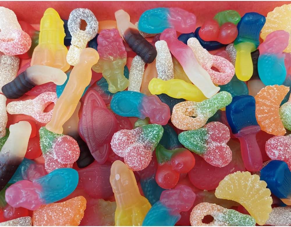 Happy Birthday vegan Pick N Mix Sweet Letterbox Gift box Hamper more ...