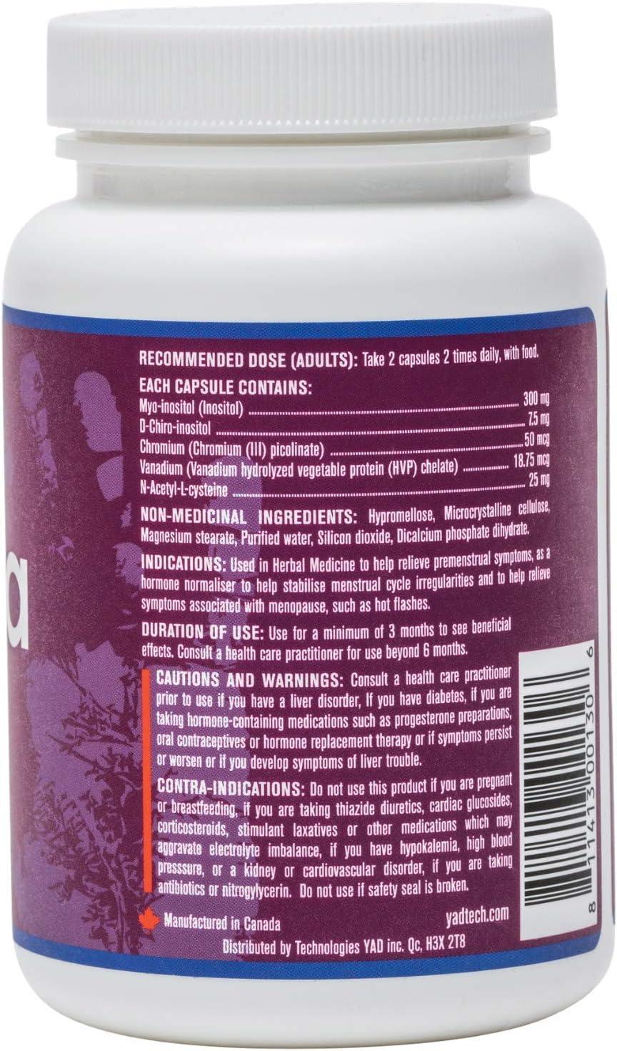 Inosia All Natural Fertility Supplement for Women with Myo-inositol D ...