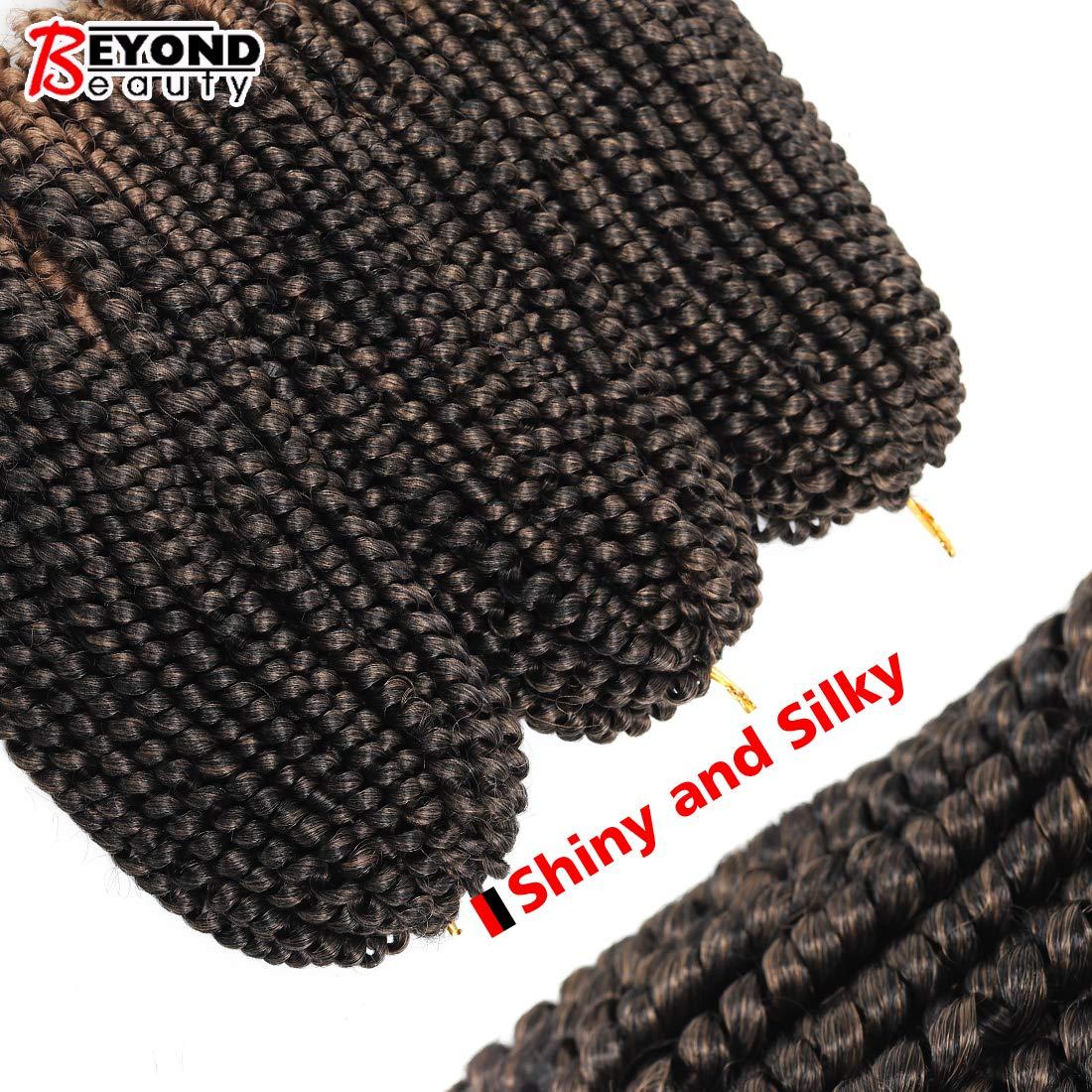 12 Spring Twist Crochet Braids - Butterfly Locs & Ombre Synthetic Hair ...