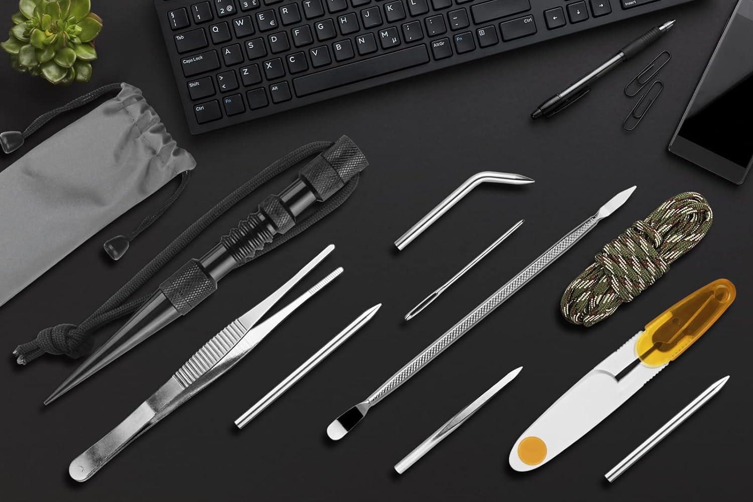 13 Pack Paracord Stitching Tools Set | Stainless Steel Needles ...